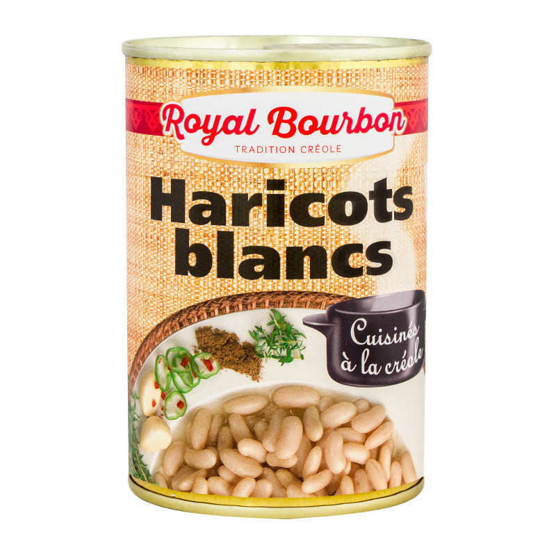 Haricots blancs cuisinés 400g